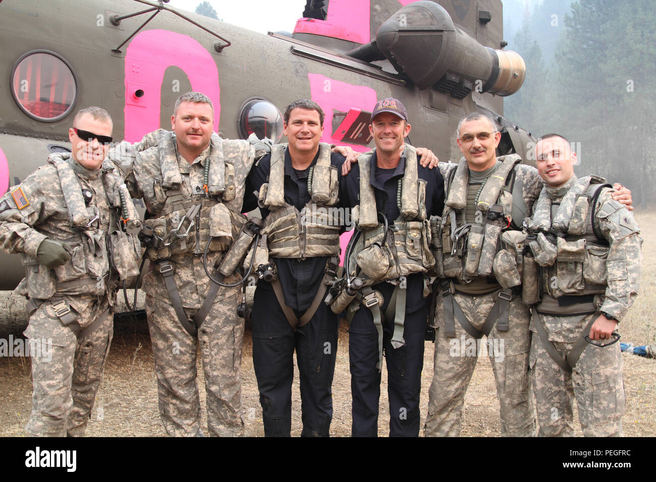 California Army National Guard aviators from 1st Battalion, 126th ...