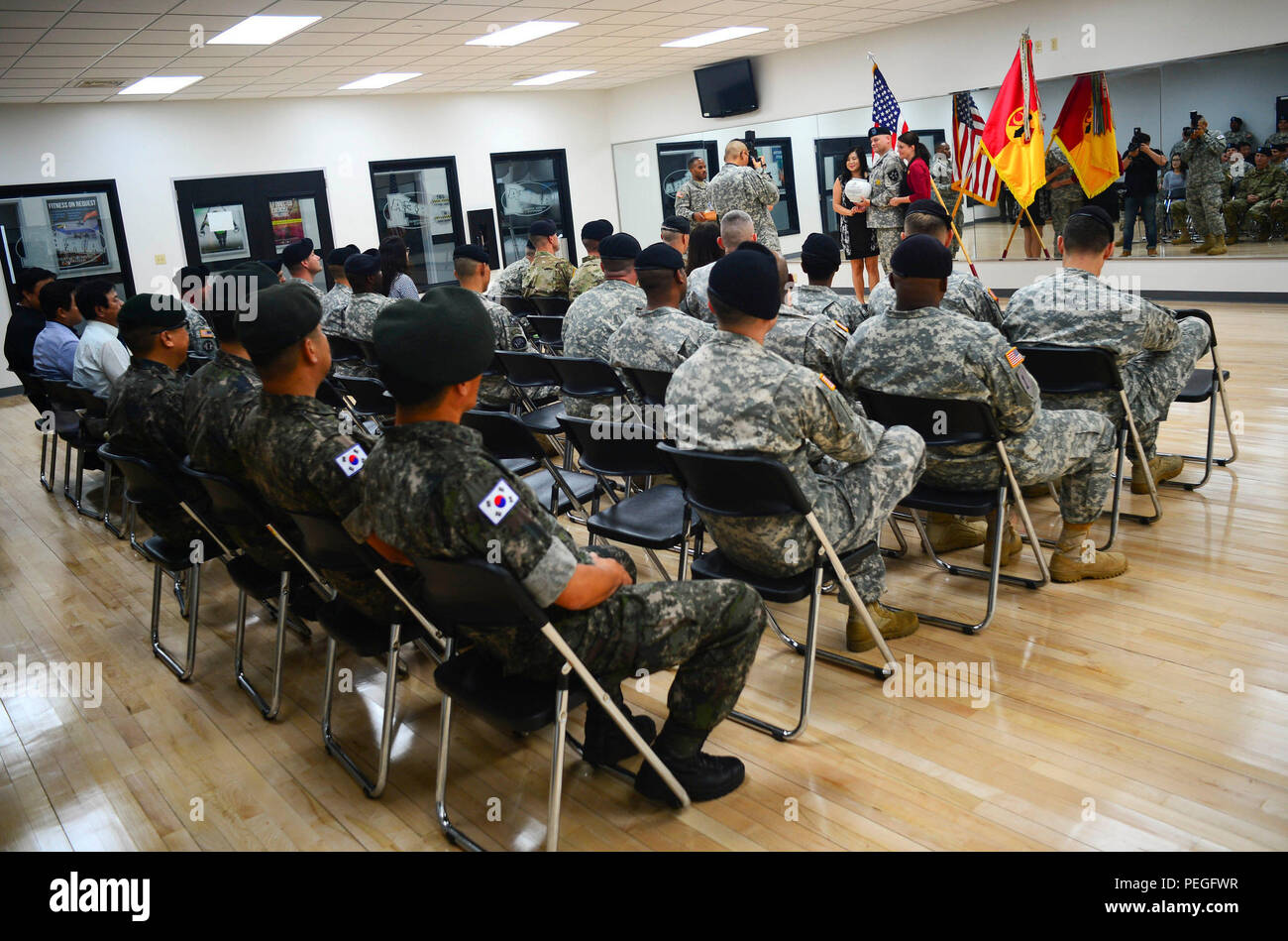 Command Sgt. Maj. Mark L. Brinton, senior enlisted leader, 210th Field ...