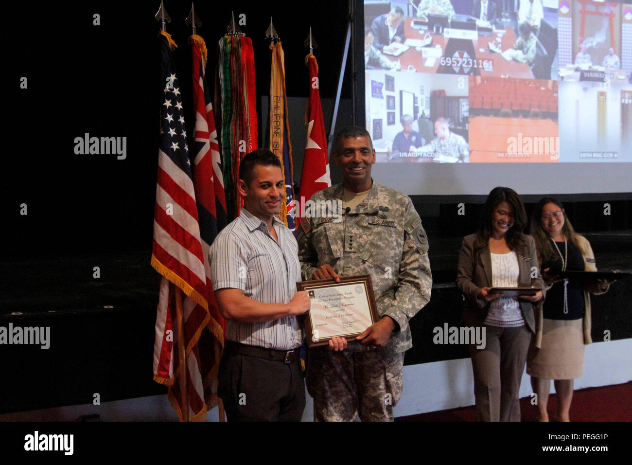 Ernest Vidinhe, the supervisory financial management analyst for 8th ...