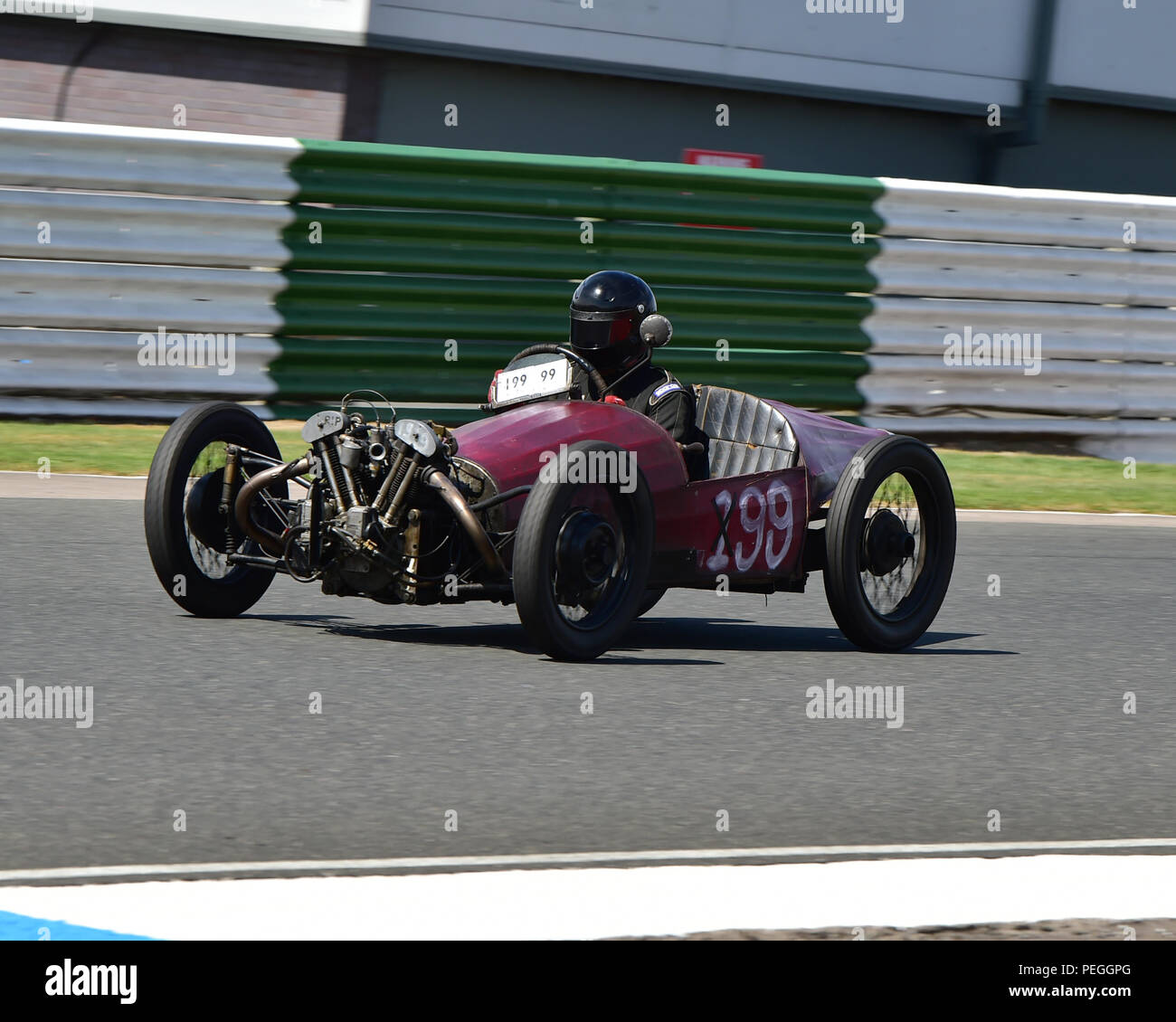 Charlie Martin, Morgan RIP Special, Vintage Racing Cars, VSCC, Formula ...