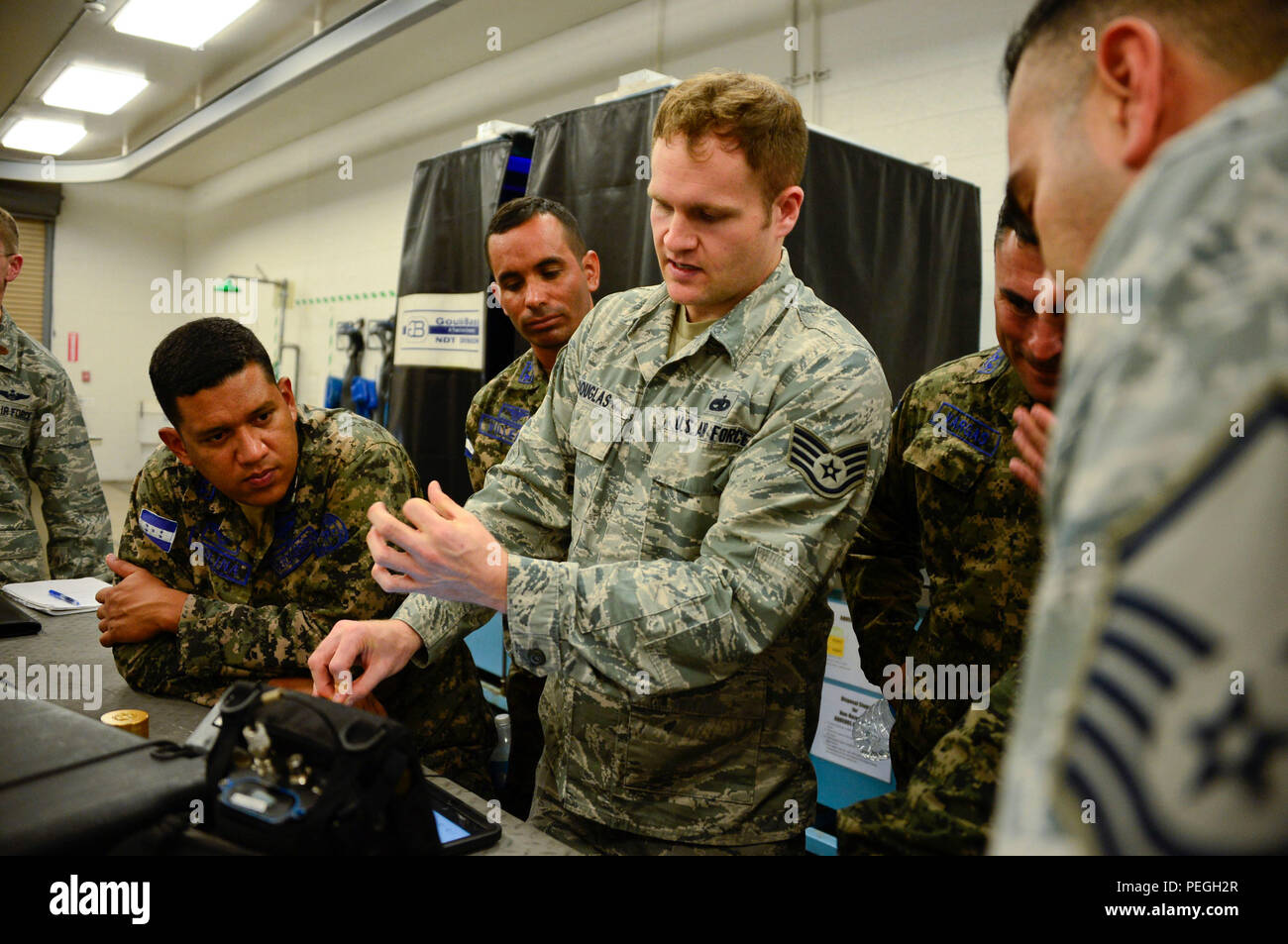U.S. Air Force Staff Sgt. Ian Douglas, 355th Equipment Maintenance ...