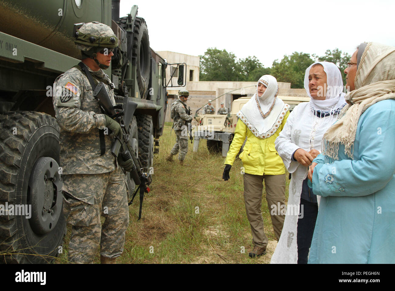 Spc. Michael Ficorilli, an MP assigned to the 305th Military Police ...