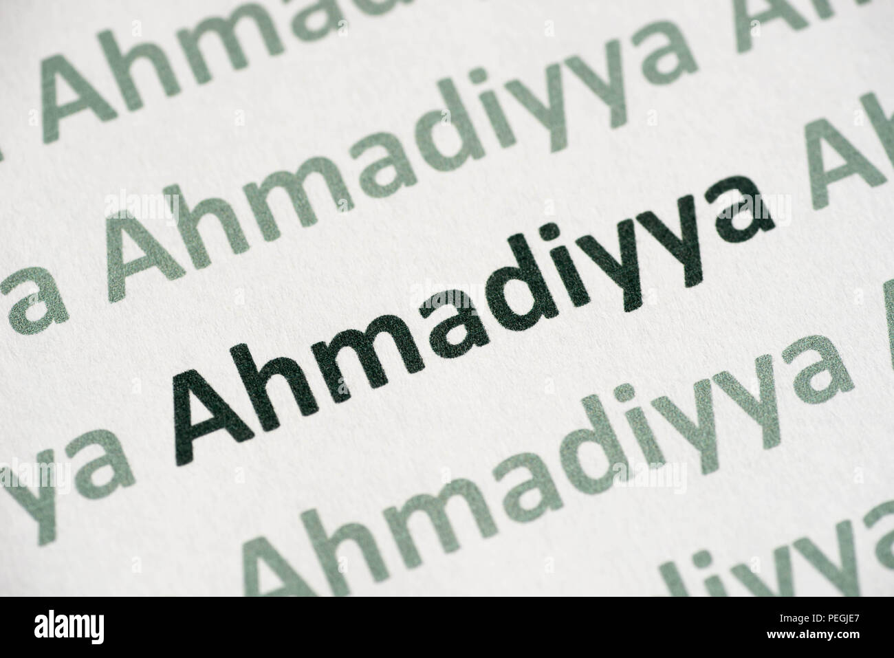 Ahmadiyya hi-res stock photography and images - Alamy