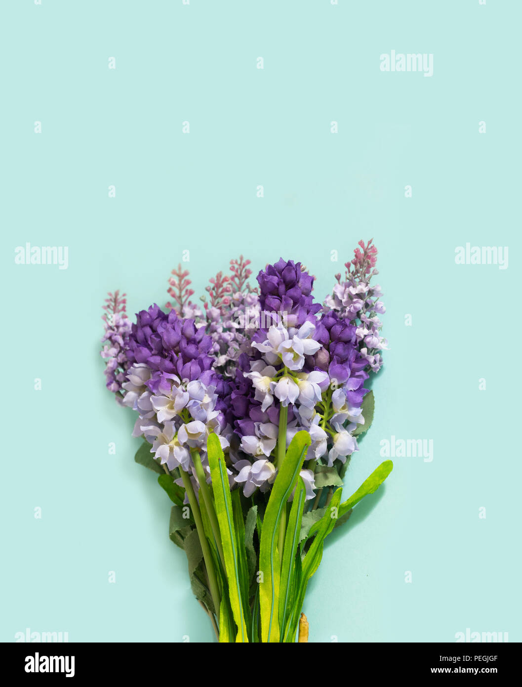 Turquoise Fresh Flowers