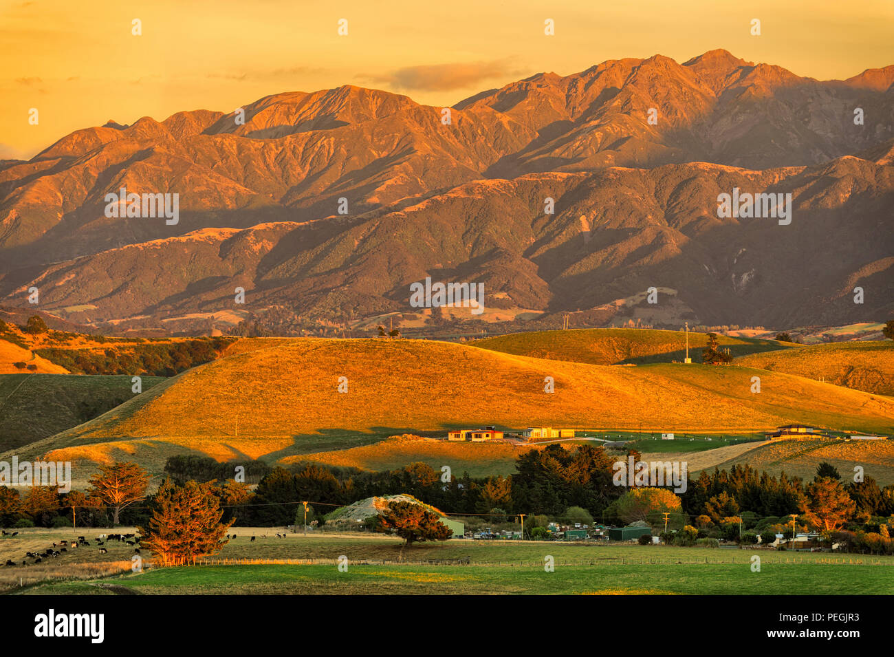 Kaikoura ranges new zealand hi-res stock photography and images - Alamy