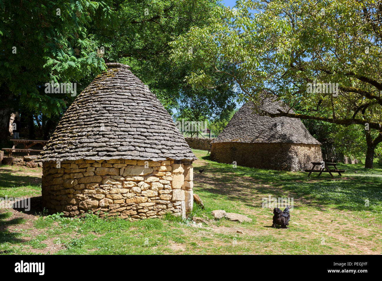 The Cabanes de Breuil, Saint-Andre-dAllas, Dordogne, Nouvelle Aquitaine ...