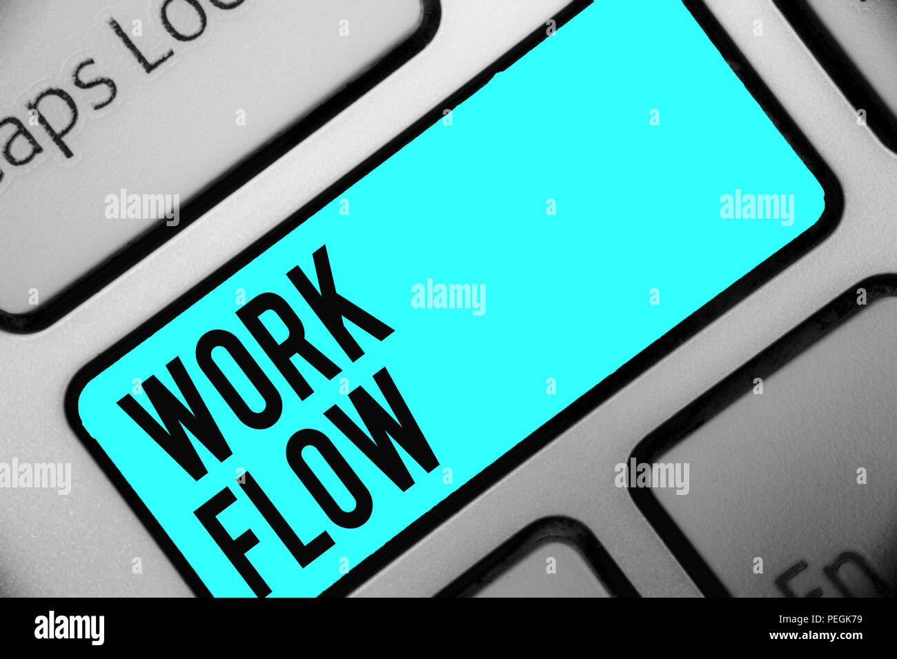 Word writing text Work Flow. Business concept for Continuity of a ... Word writing text Work Flow. Business concept for Continuity of a ...