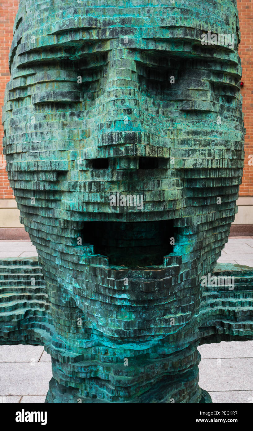 ECO outside Queen's university library in Belfast Stock Photo - Alamy