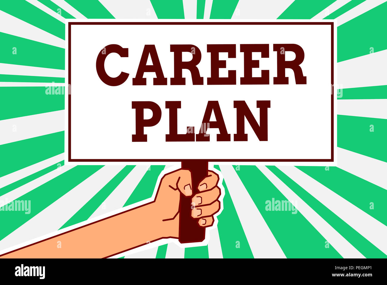 Writing note showing Career Plan. Business photo showcasing ongoing ...