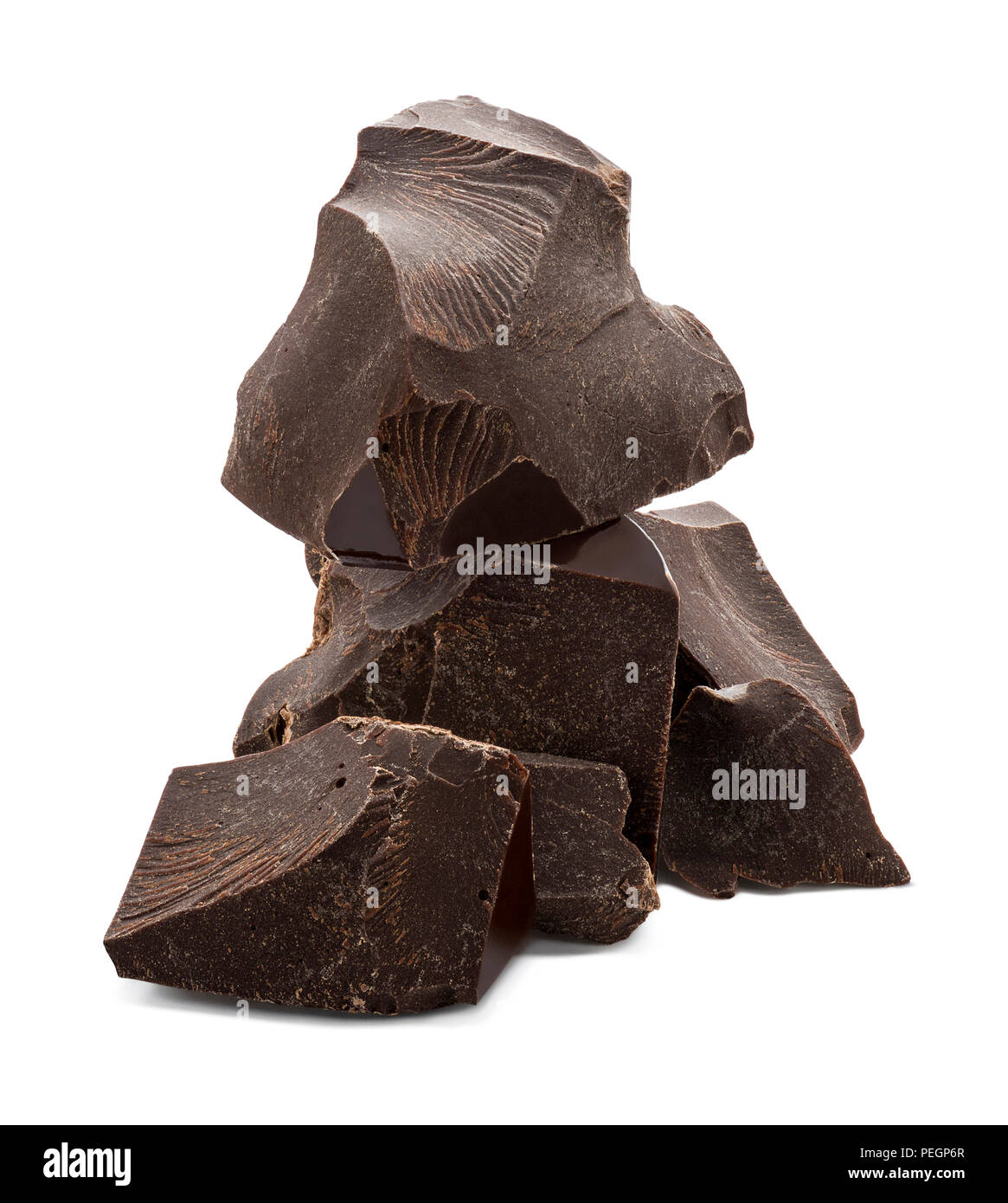 Broken chocolate hi-res stock photography and images - Alamy