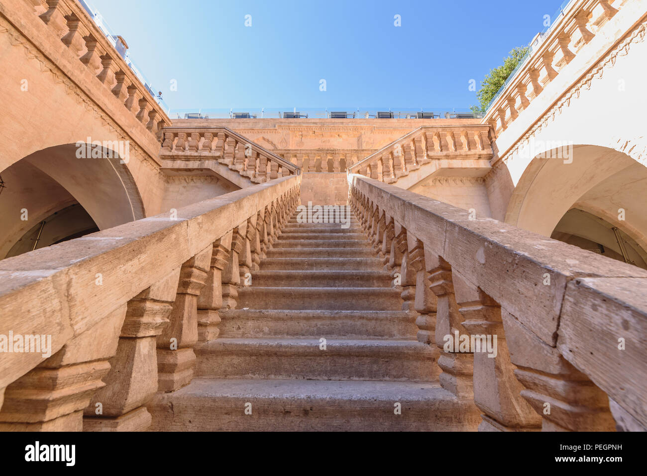 Stairs of an ancient building in Mardin,Turkey Stock Photo - Alamy