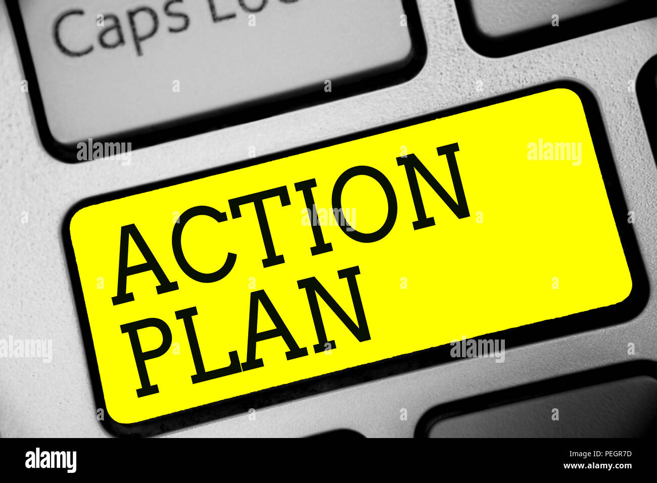Text sign showing Action Plan. Conceptual photo list of things or ...