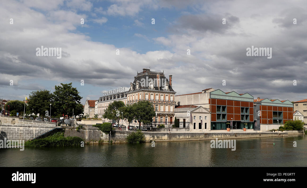 The Cognac Courvoisier distillery in Jarnac, France Stock Photo - Alamy