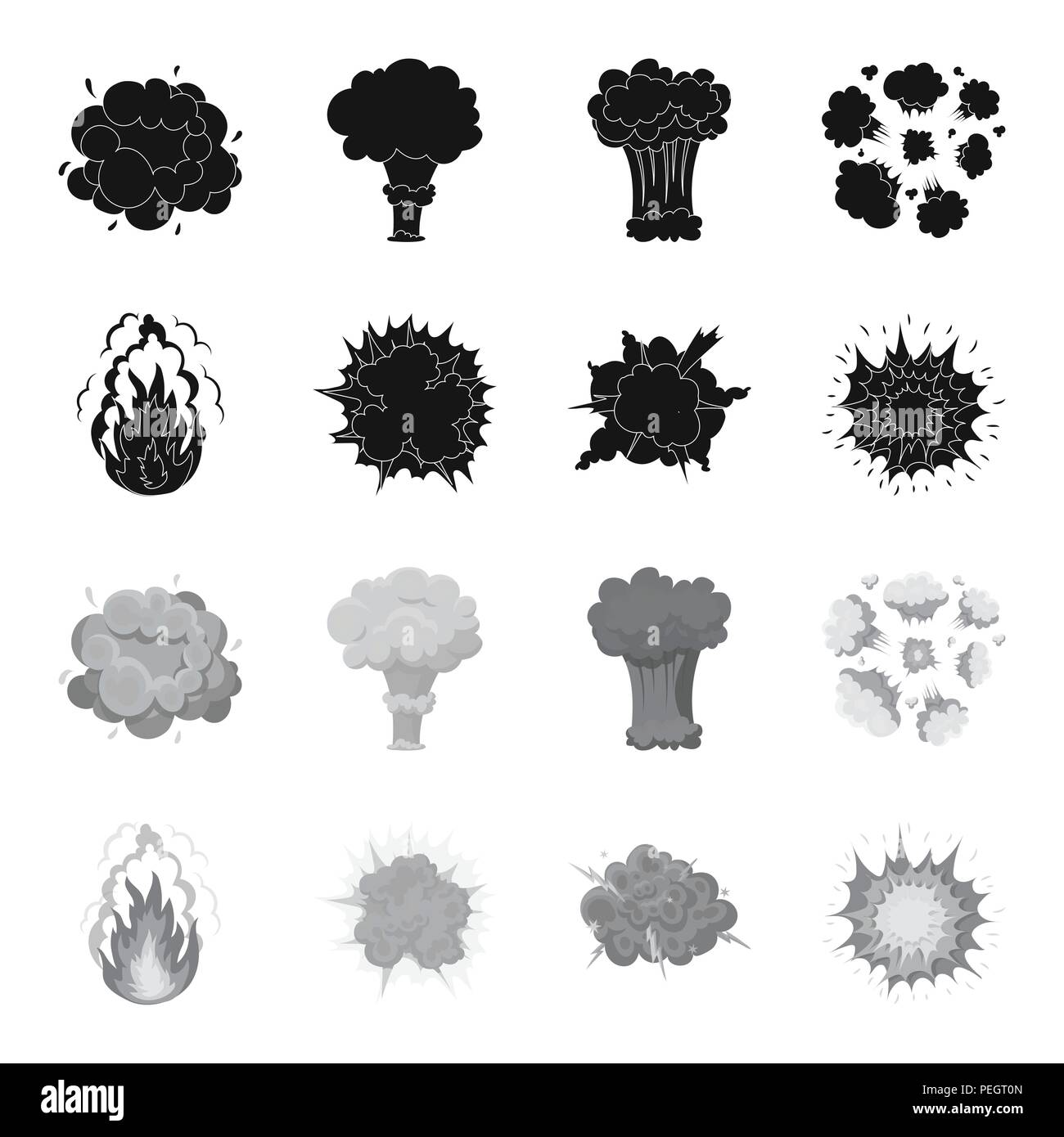 Mine gas explosion Cut Out Stock Images & Pictures - Alamy