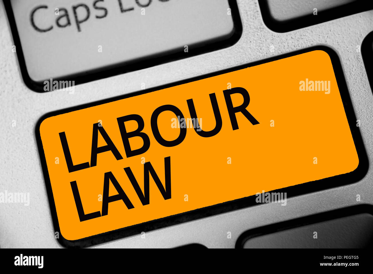 Conceptual hand writing showing Labour Law. Business photo showcasing ...