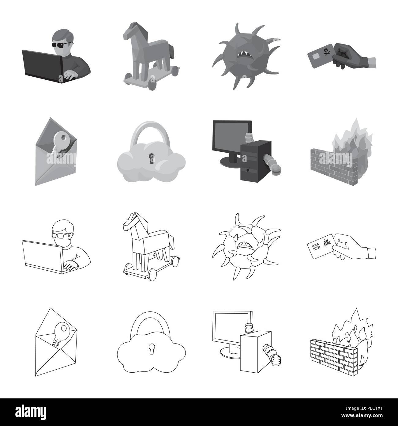 System Internet Connection Code Hackers And Hacking Set Collection