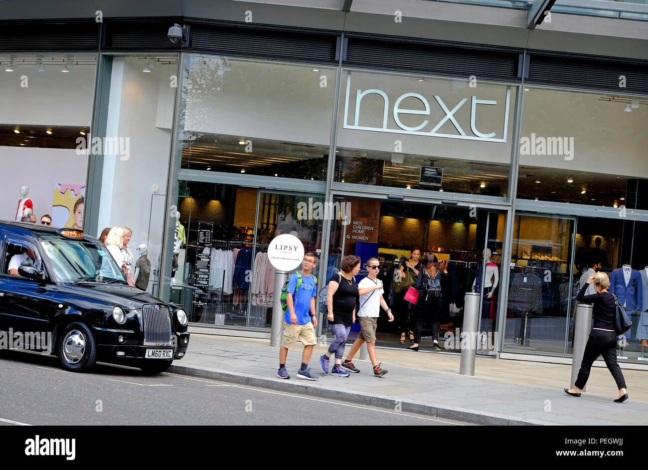 next retail store, one new change, london, england Stock Photo - Alamy