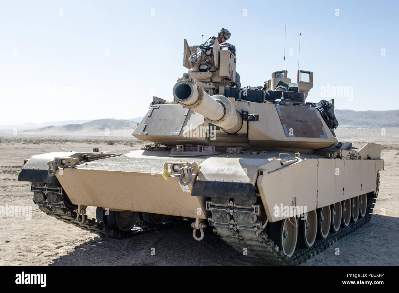 Oregon Army National Guard Capt. Michael Phillips, commander of D ...