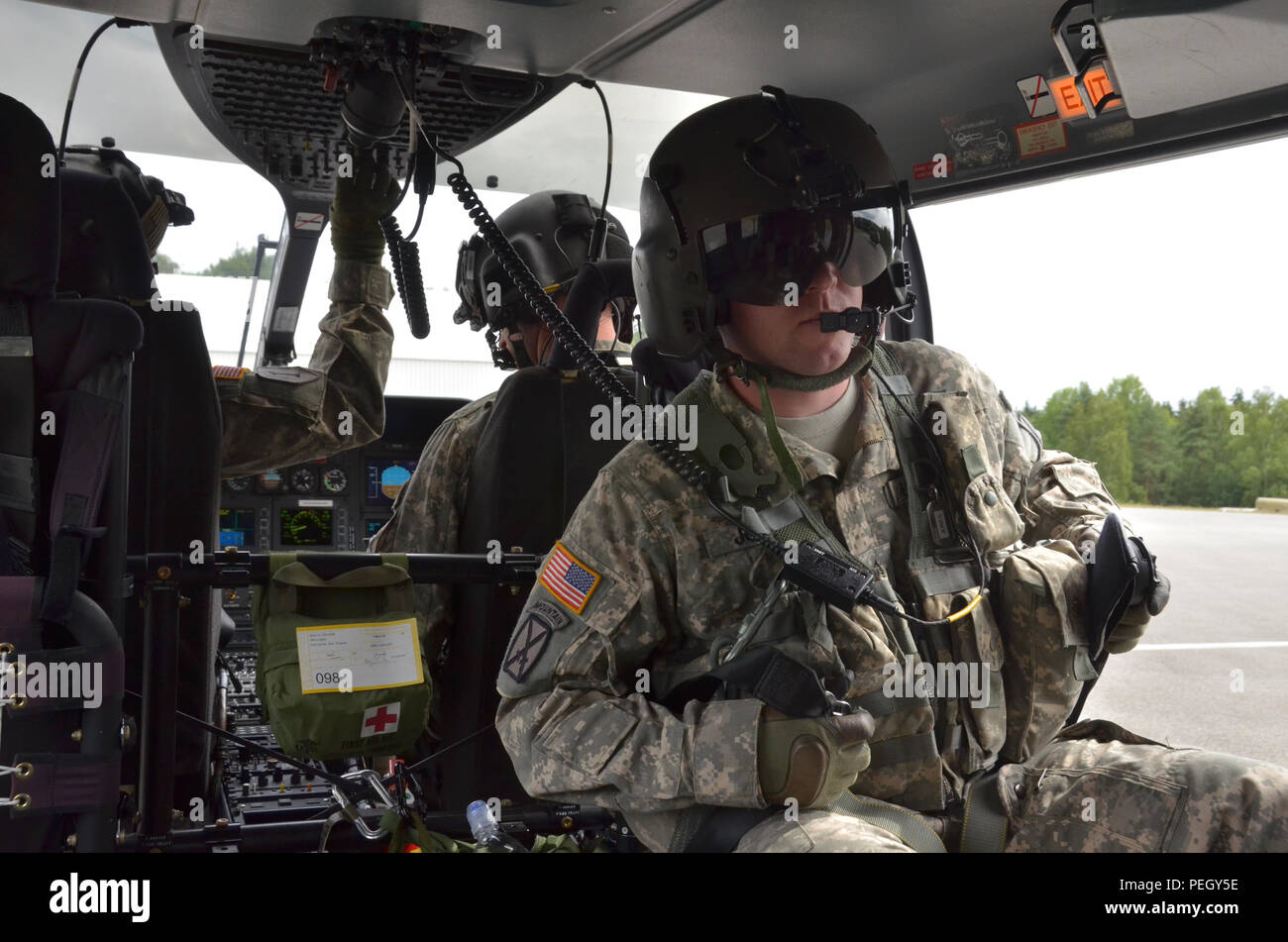 U.S. Army Soldiers of Falcon Team, Joint Multinational Readiness Center ...