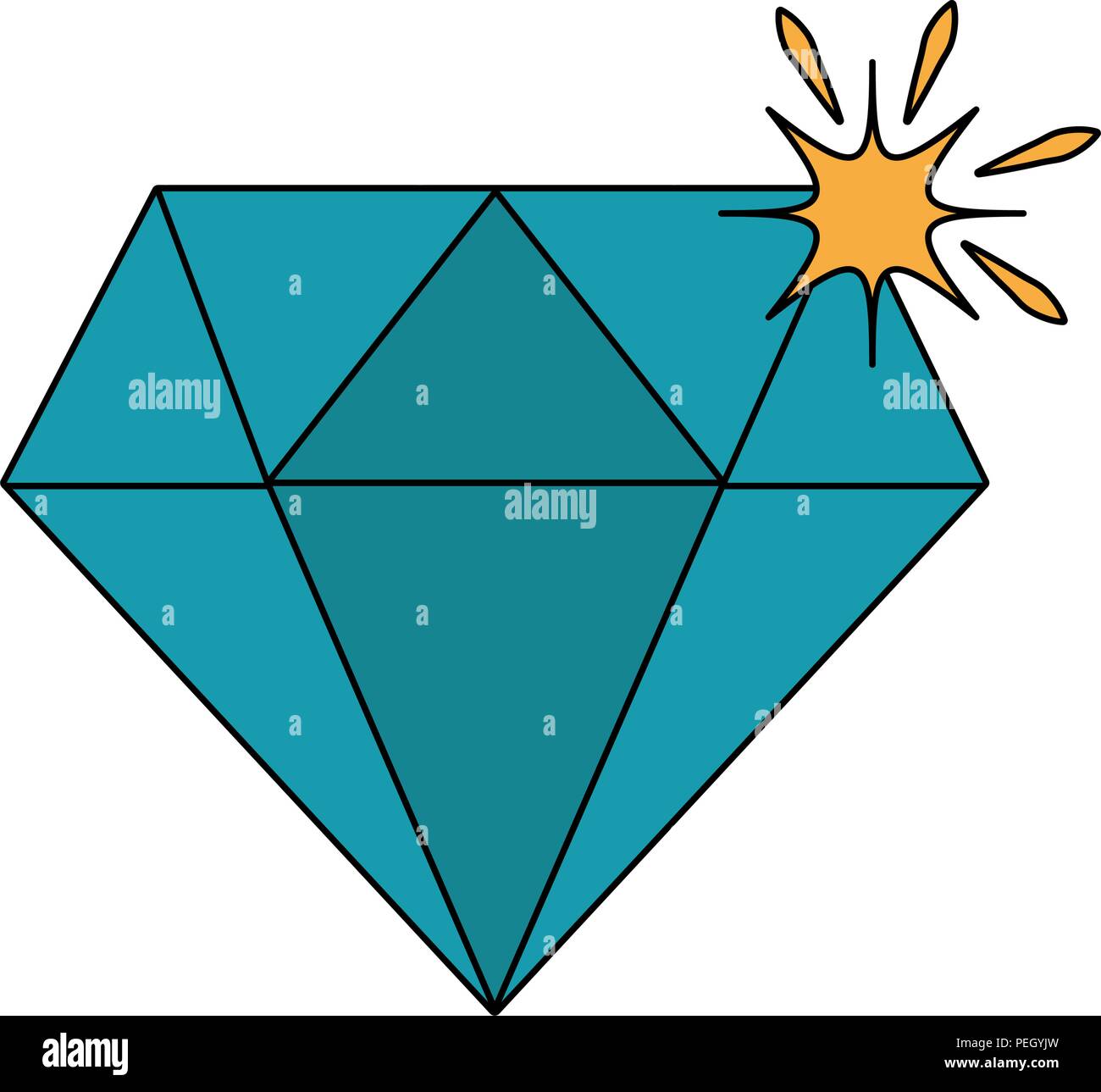 Luxury diamond symbol Stock Vector Image & Art - Alamy