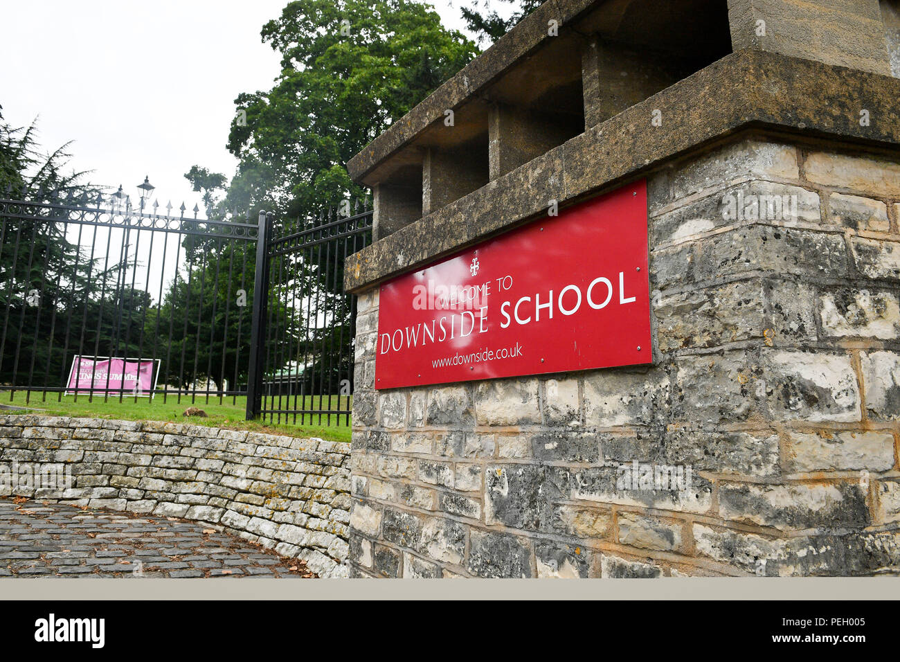 Downside school entrance hi-res stock photography and images - Alamy