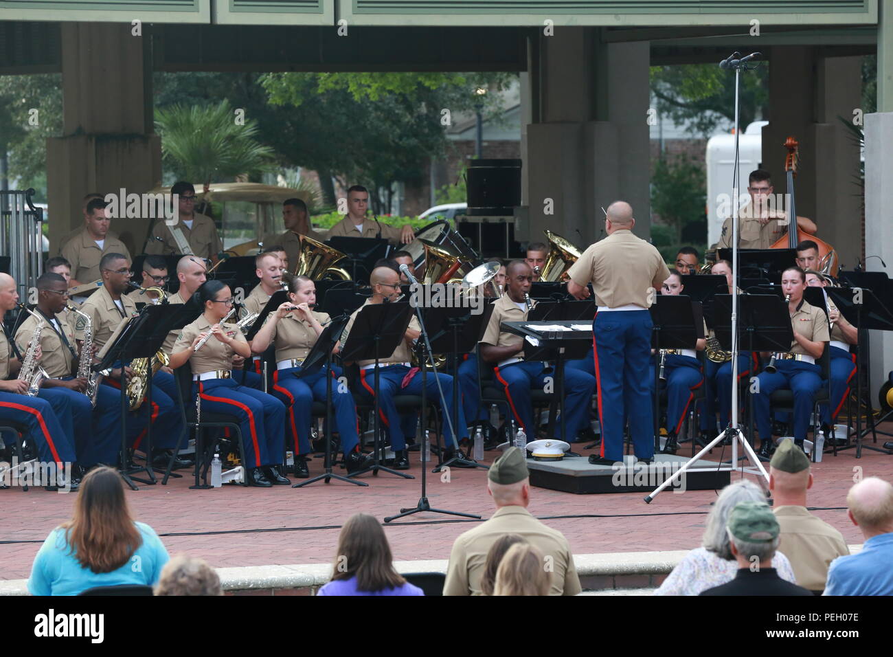 U.S. Marine Corps Chief Warrant Officer 2 Stephen Giove, band officer ...
