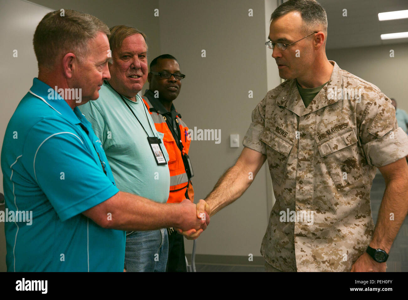 Col. David W. Rowe, assistant chief of staff, G-6 Communications and ...