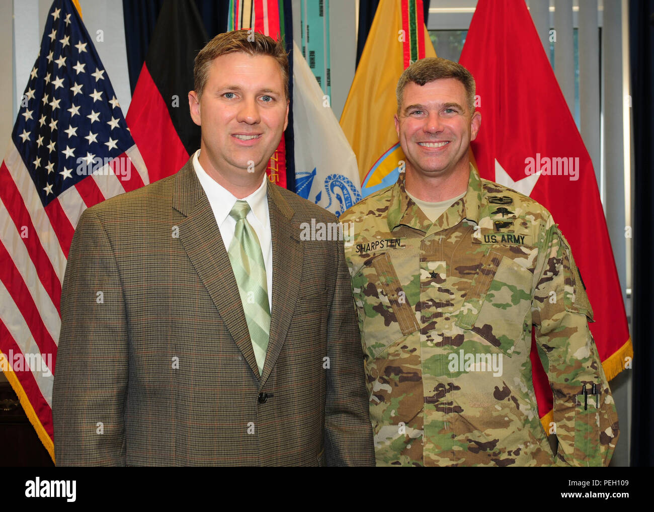 David Simons, a civilian planner with the 21st Theater Sustainment ...