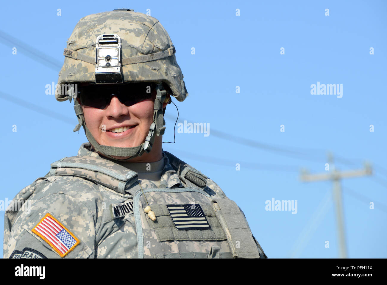 Sgt. Robert Pontious, a Soldier assigned to U.S. Army South's ...