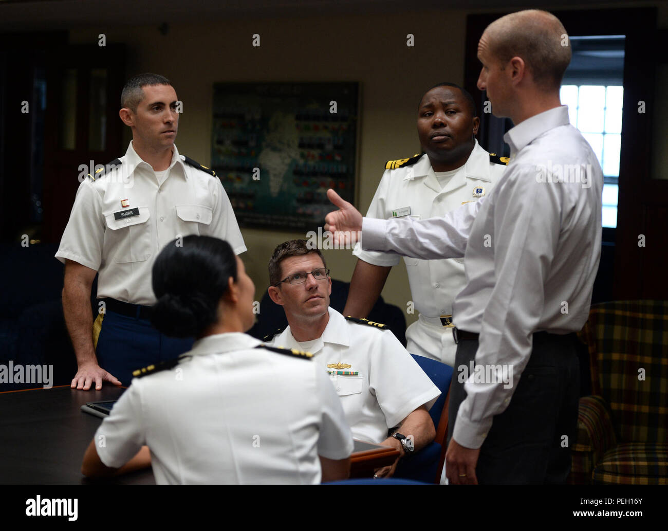 Nigerian naval officers hi-res stock photography and images - Alamy