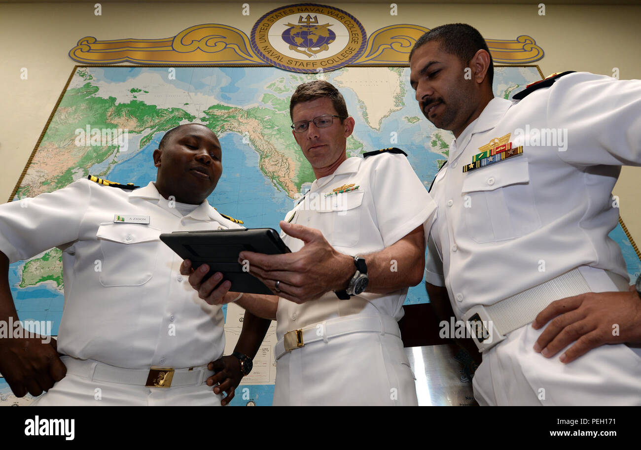 Nigerian naval officers hi-res stock photography and images - Alamy