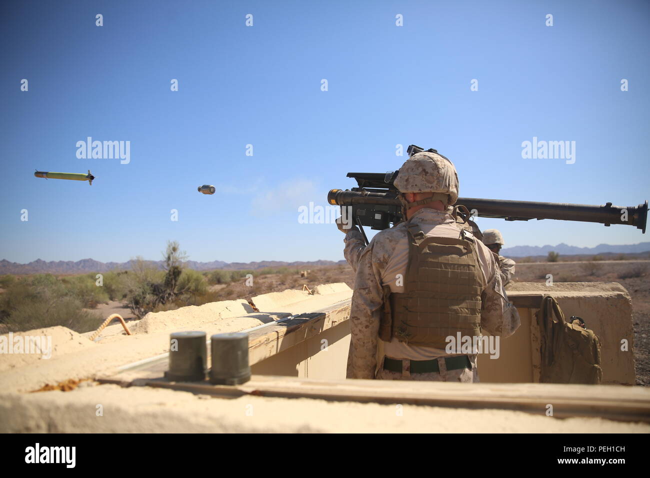 Lance Cpl. Cody Potts, student, Low Altitude Air Defense Gunner’s ...