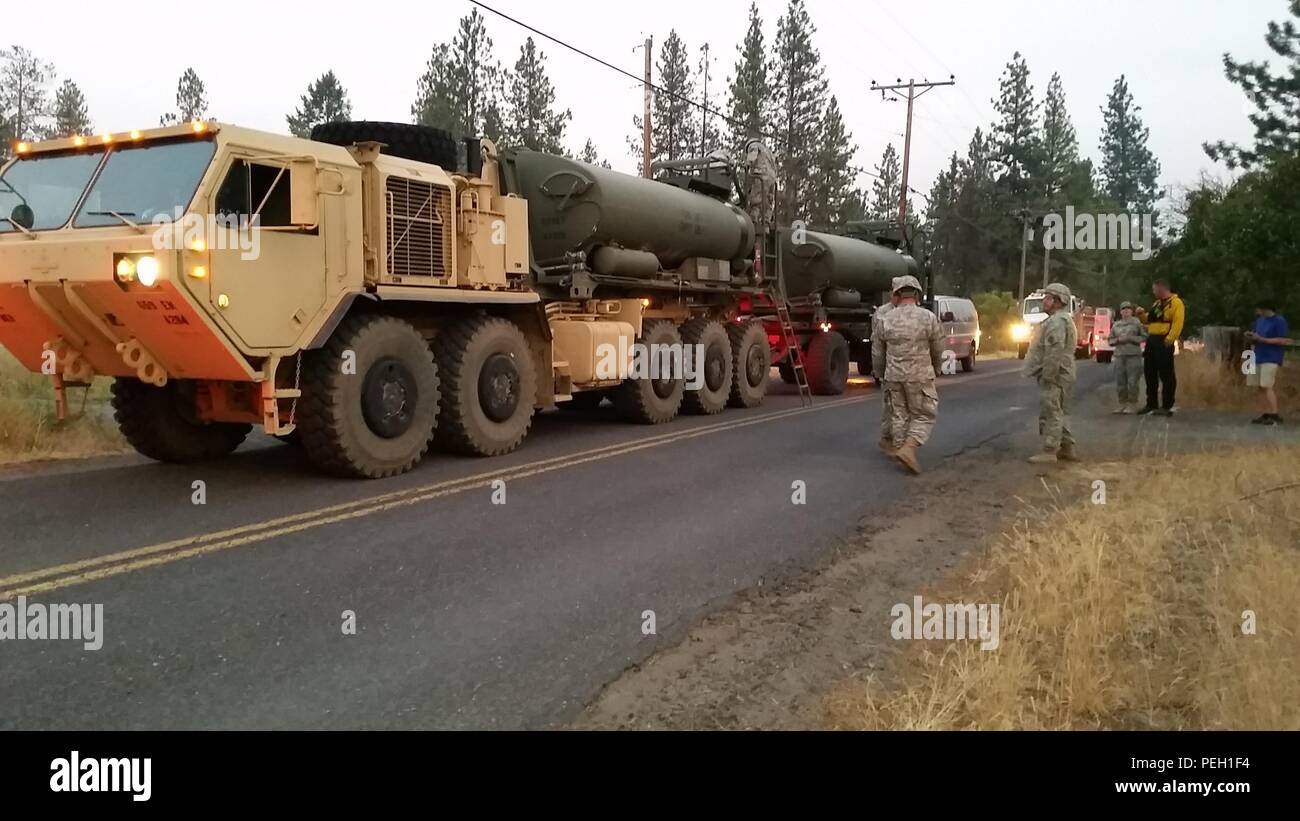 659th Engineer Company Soldiers arrive on the scene with the Engineer ...