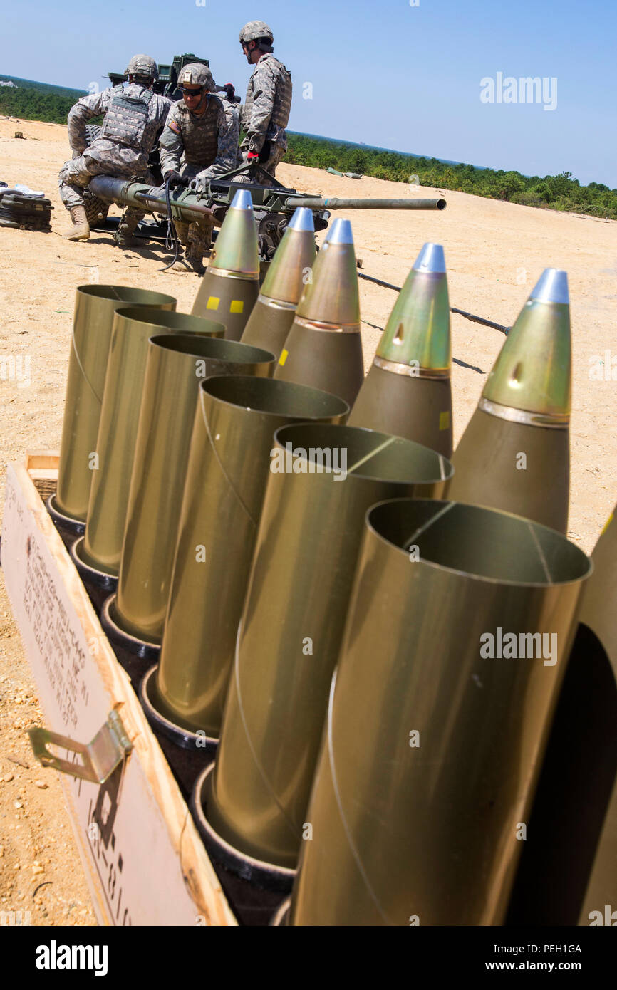 Soldiers with the 3-112th Field Artillery, New Jersey Army National ...