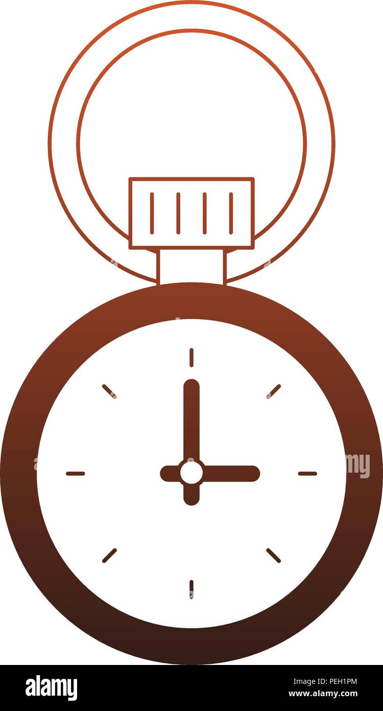 Vintage timer symbol red lines Stock Vector Image & Art - Alamy