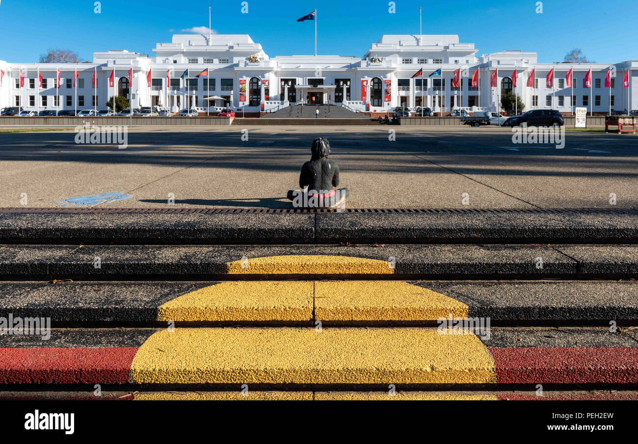 Aboriginal tent embassy hi-res stock photography and images - Alamy