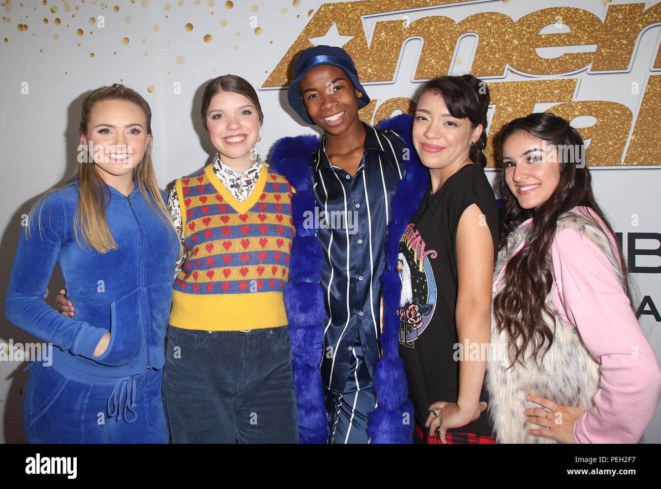Hollywood, Ca. 14th Aug, 2018. The Pac Dance Team, attends the 'America ...