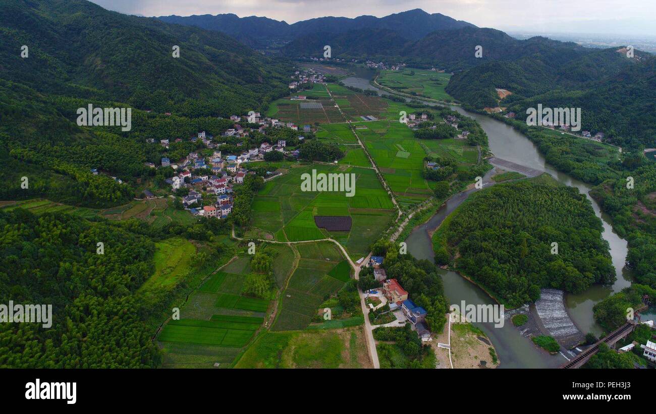 Beijing, China. 14th Aug, 2018. Photo taken on Aug. 14, 2018 shows ...