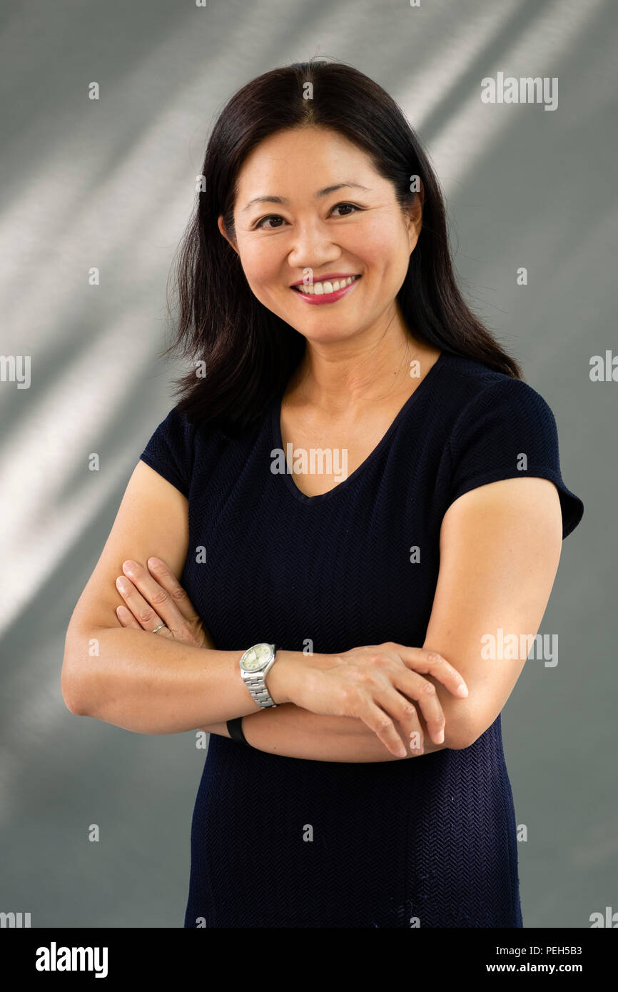 Edinburgh, Scotland, UK; 15 August, 2018. Pictured; Writer and ...