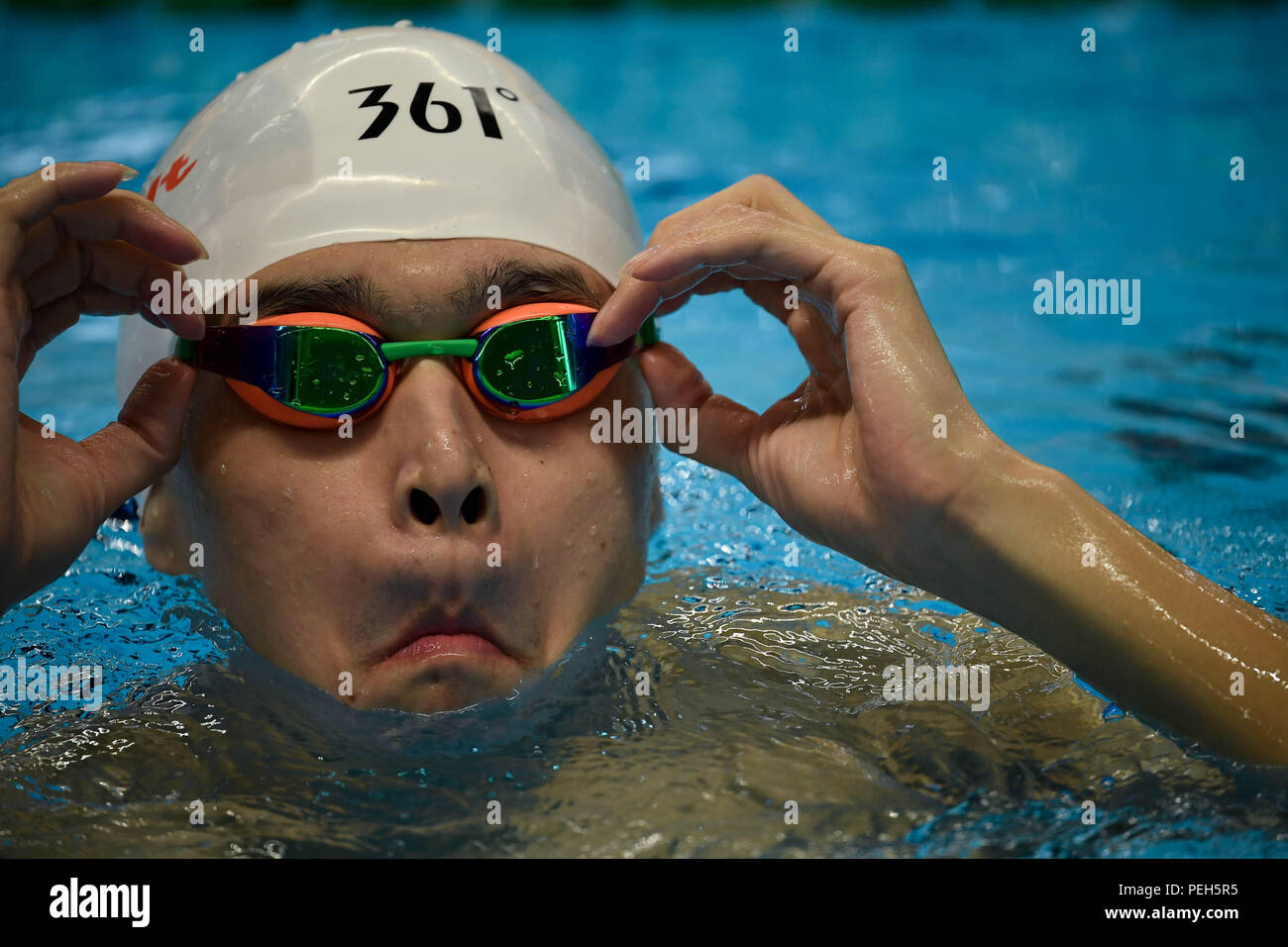 Jakarta, Indonesia. 15th Aug, 2018. Chinese swimming athlete Sun Yang ...