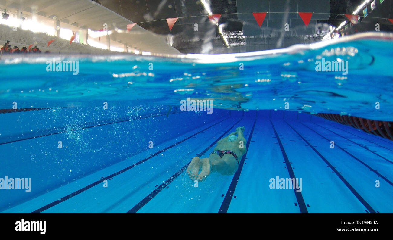 Jakarta, Indonesia. 15th Aug, 2018. Chinese swimming athlete Sun Yang ...