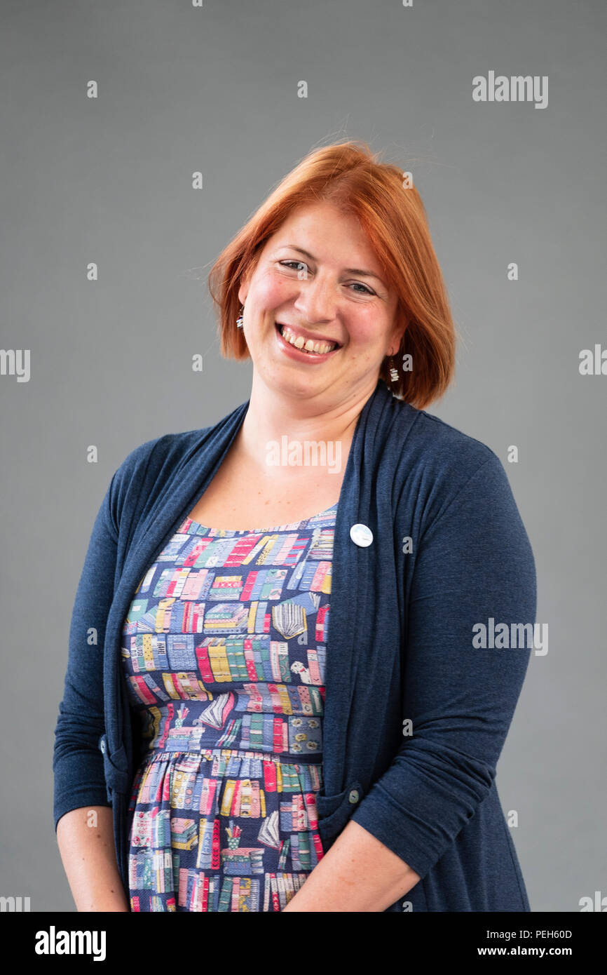 Edinburgh, Scotland, UK; 15 August, 2018. Pictured; Author Miranda ...