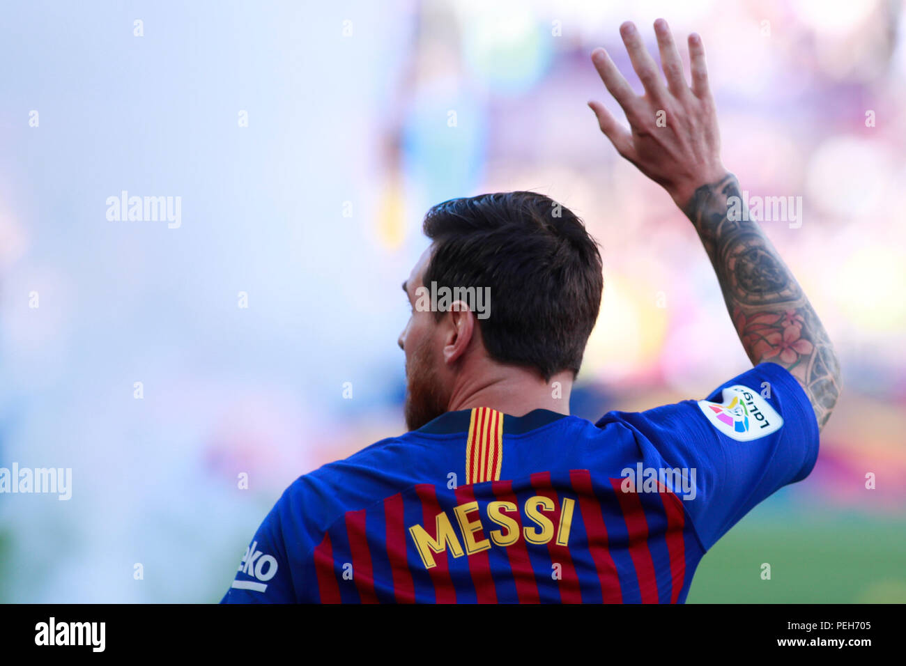 Camp Nou, Barcelona, Spain. 15th Aug, 2018. Joan Gamper Trophy ...