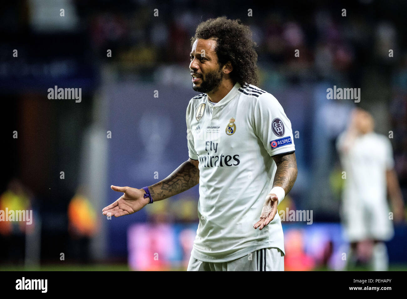 Marcelo real madrid trophy hi-res stock photography and images - Alamy