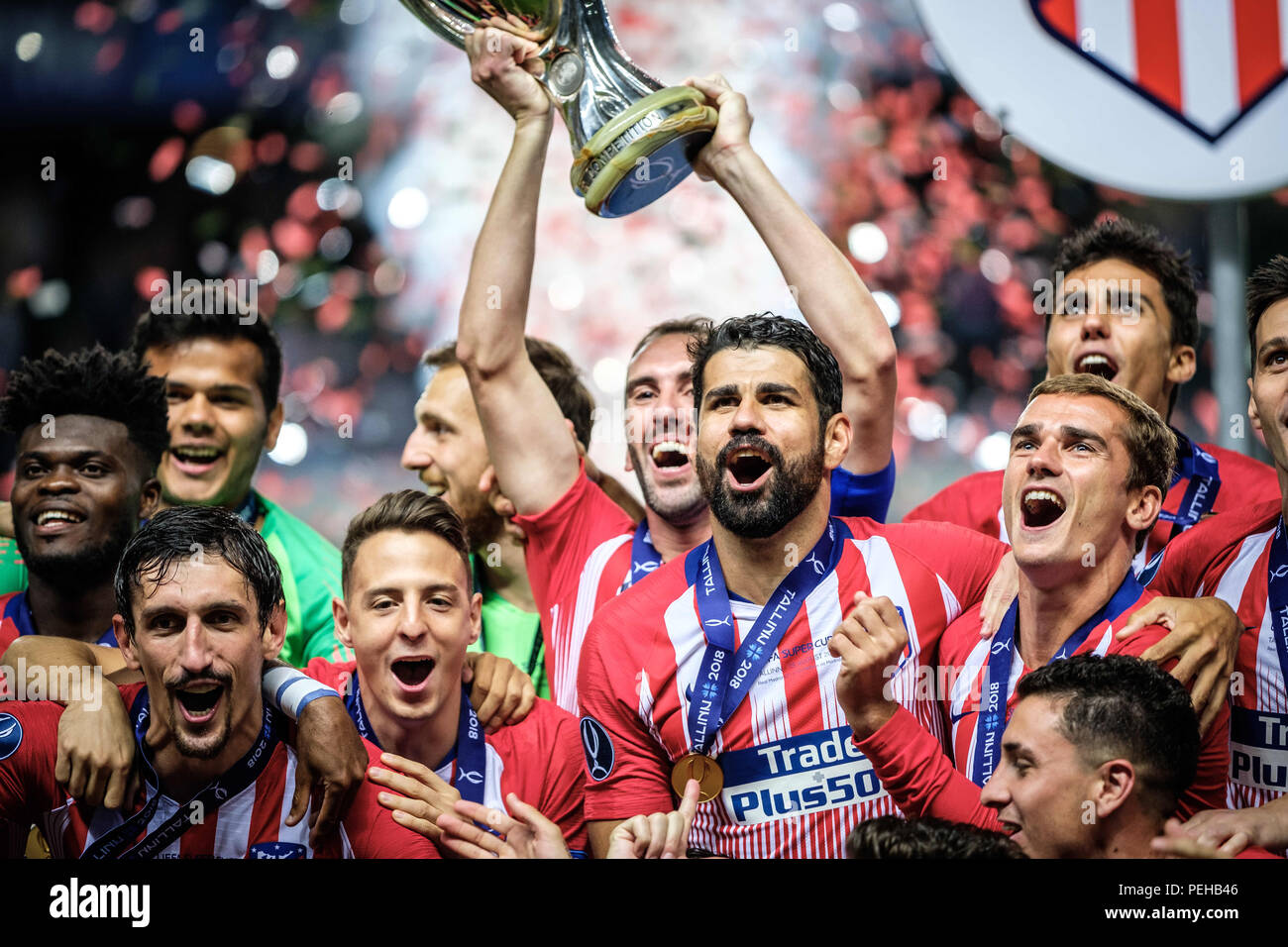 Uefa super cup trophy hi-res stock photography and images - Alamy