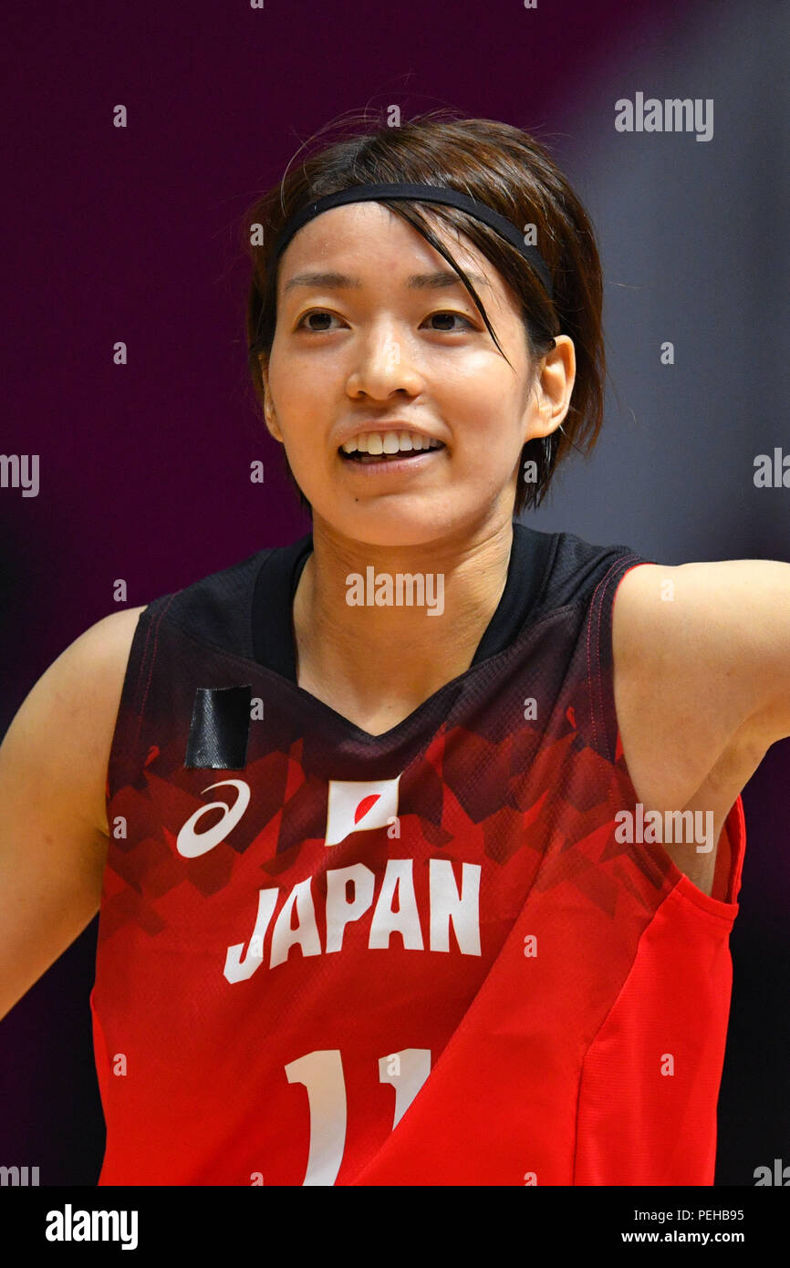Jakarta, Indonesia. Credit: MATSUO. 15th Aug, 2018. Mio Shinozaki (JPN) Basketball : Women's ...