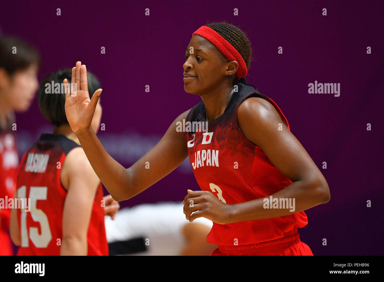 Jakarta, Indonesia. Credit: MATSUO. 15th Aug, 2018. /Stephanie Mawuli (JPN) Basketball : Women's ...