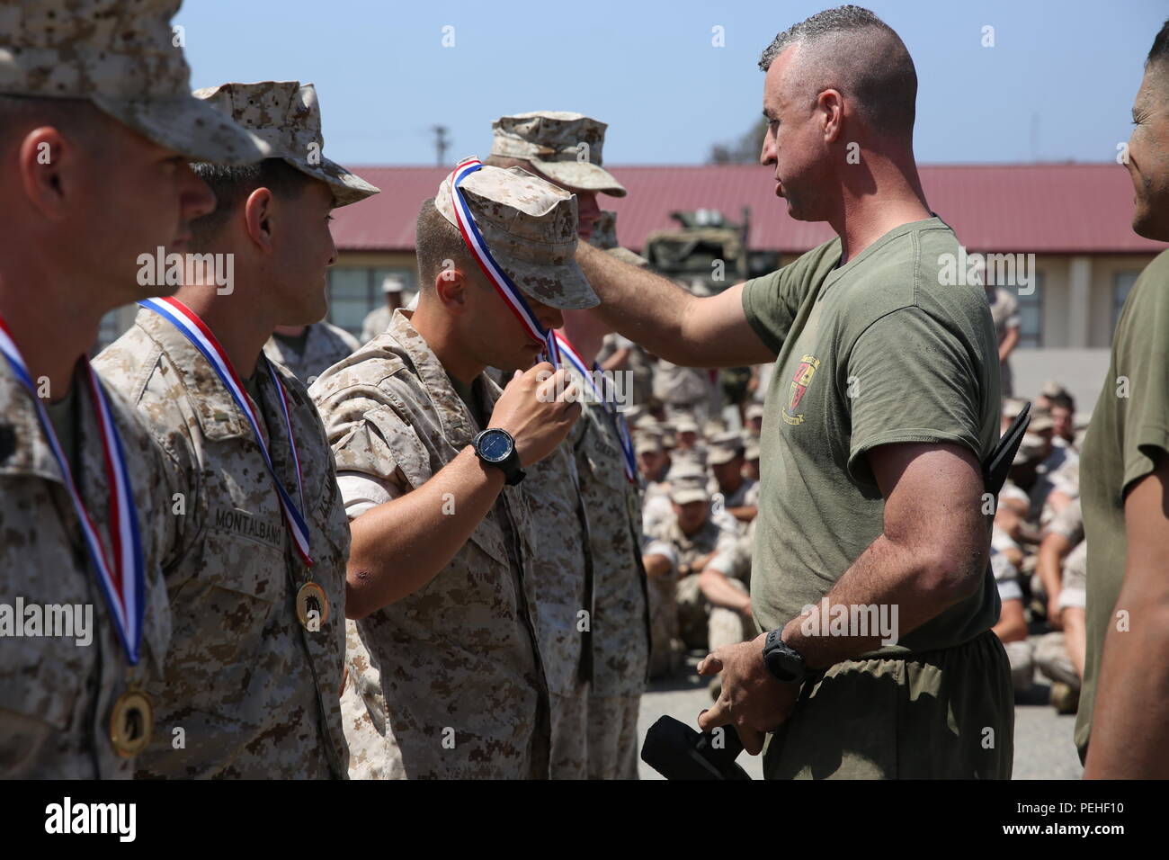 Lieutenant Colonel Hunter Rawlings, battalion commander, 3rd Battalion ...