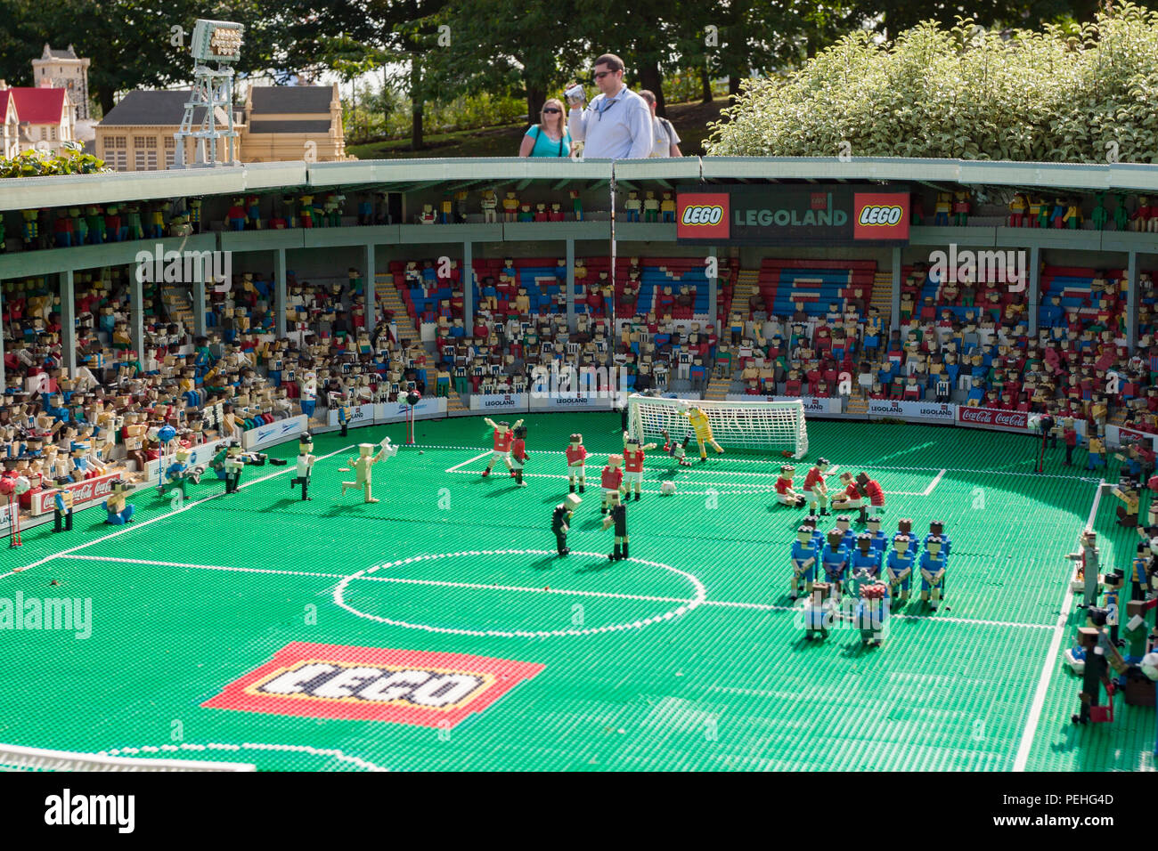 Lego model in miniland legoland hi-res stock photography and images - Alamy
