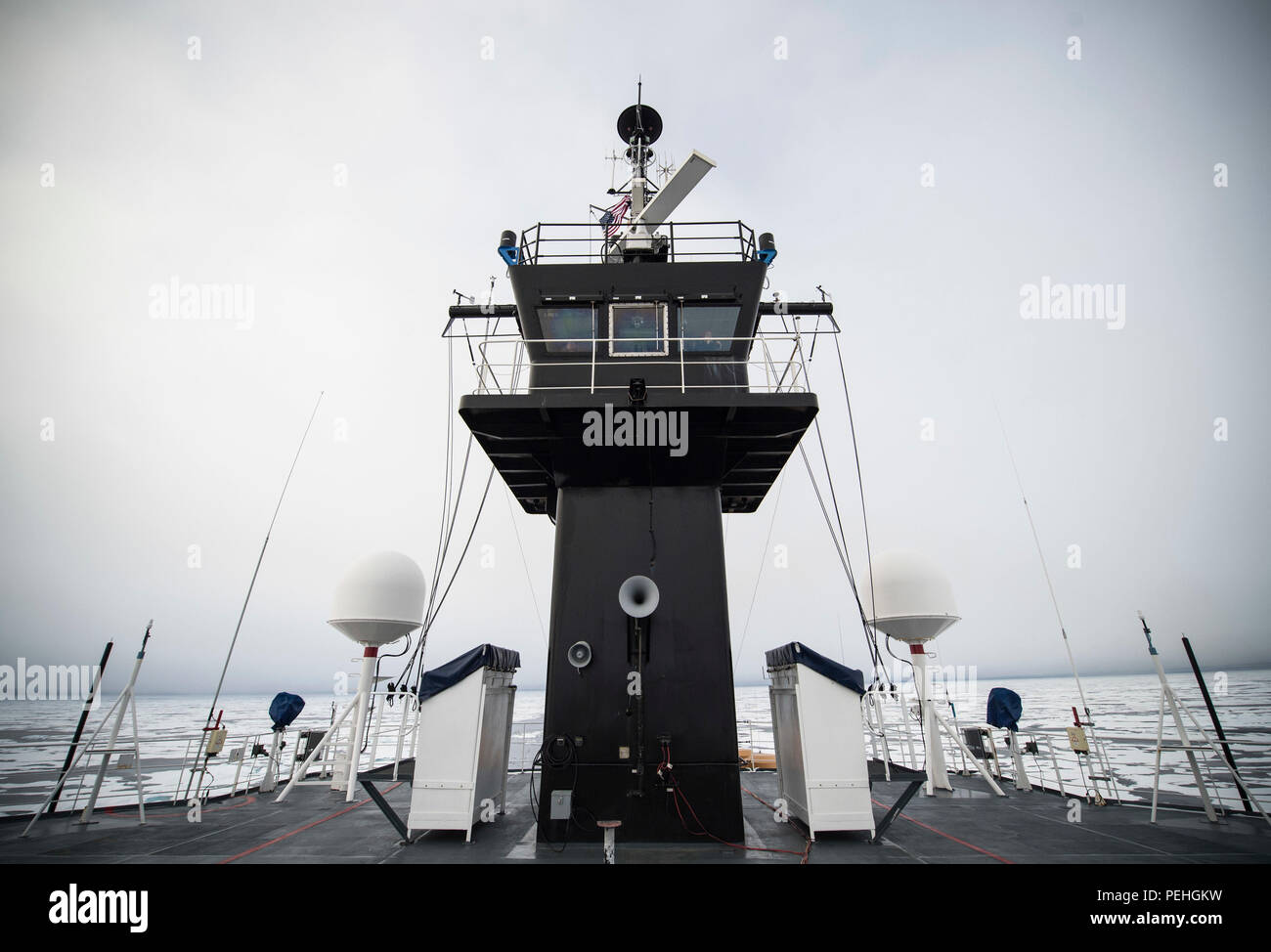 Master Chief Petty Officer Matthew Lasley and Lt. Cmdr. Eileen Beck ...